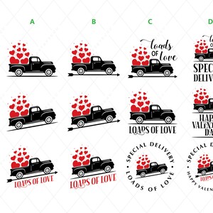 Special Delivery Loads of Love SVG, Valentine SVG, Valentine's Day SVG ...
