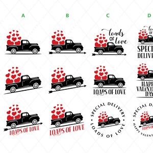 Special Delivery Loads of Love SVG, Valentine SVG, Valentine's Day SVG ...