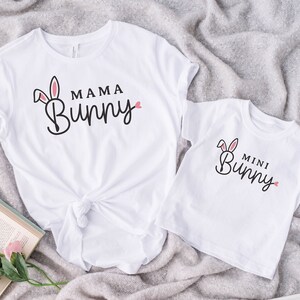 Mama Bunny SVG, Mini Bunny SVG, Mama Mini SVG Bundle - Etsy