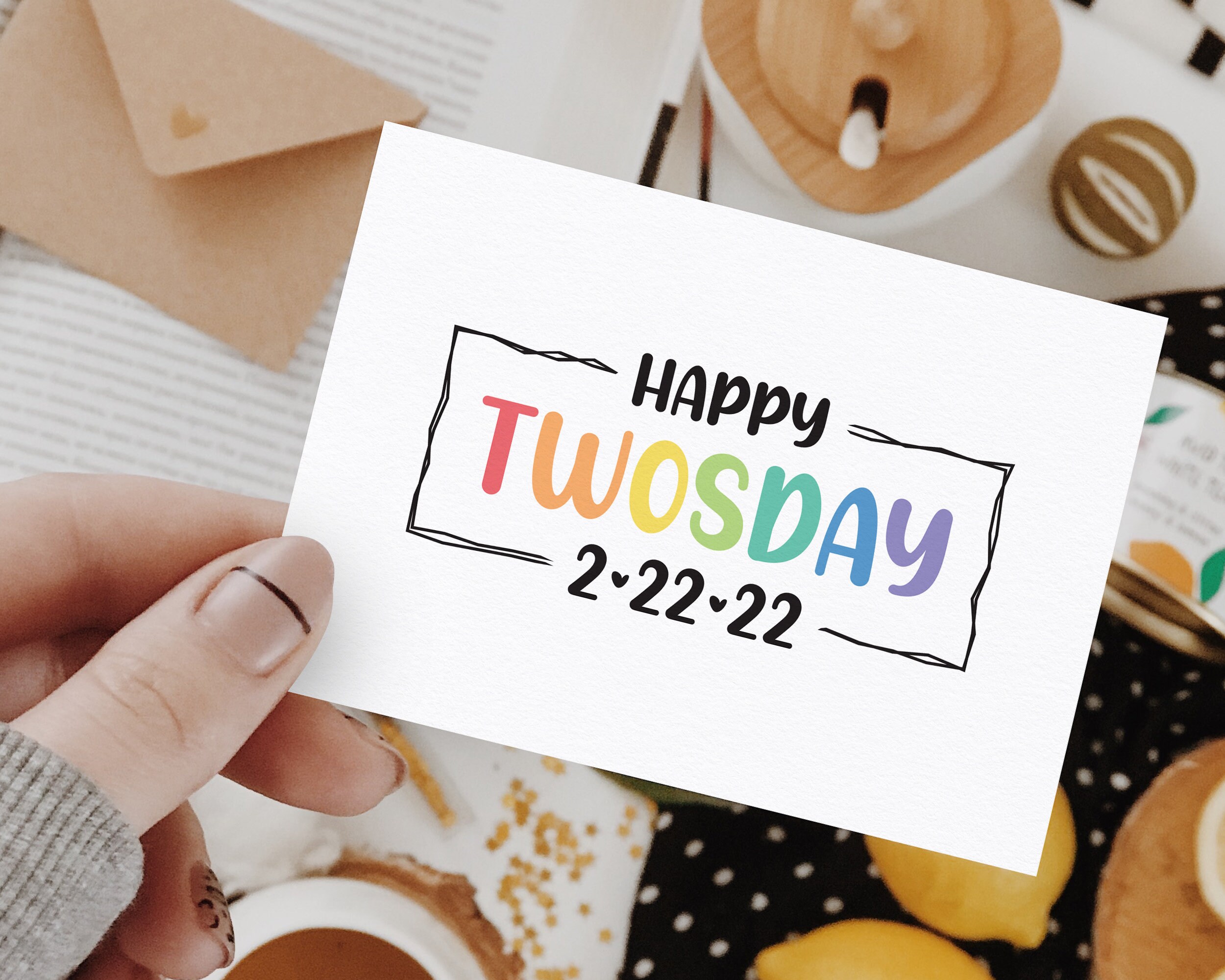 Happy Twosday SVG Twosday Shirt SVG February 22nd 2022 - Etsy