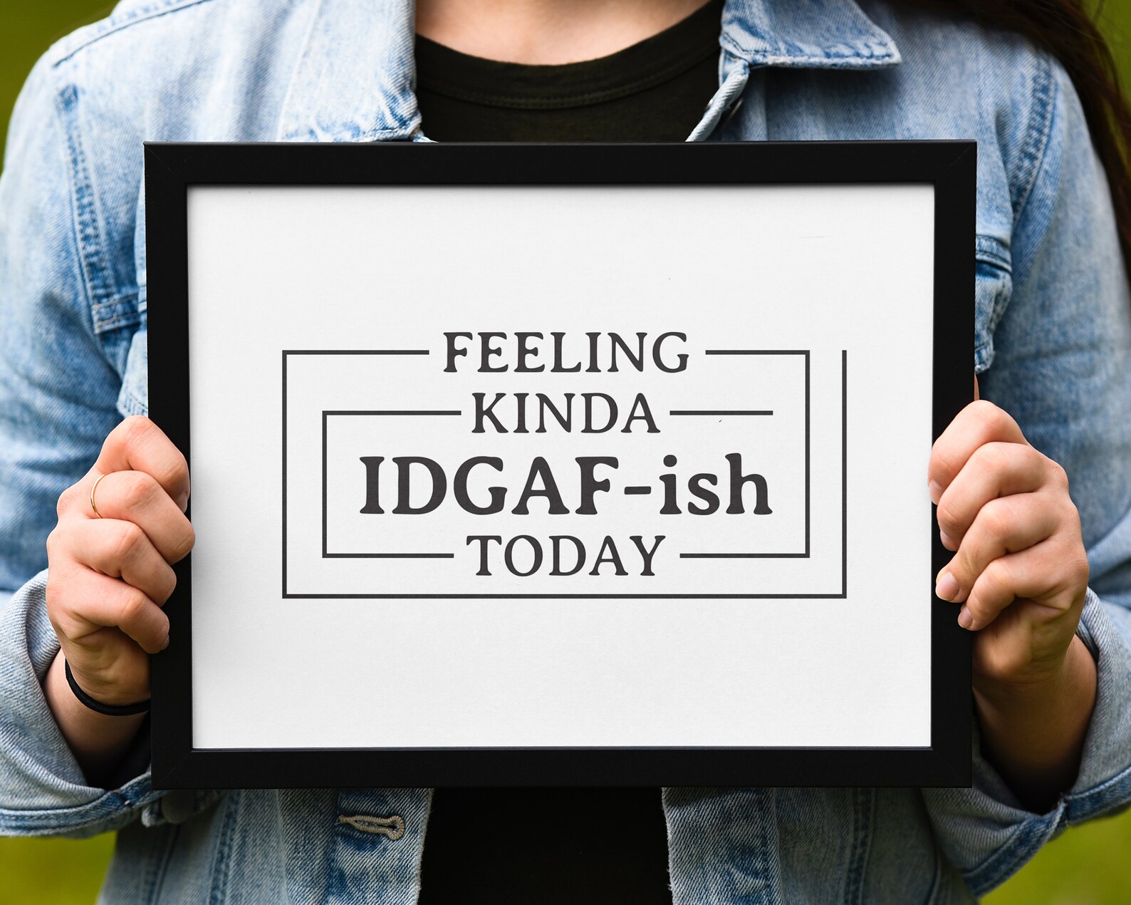 Feeling Kinda Idgaf-ish Today Svg Idgaf Ish Svg IDGAF Svg - Etsy