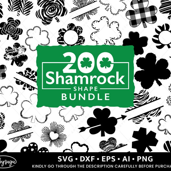 Shamrock Svg - Etsy