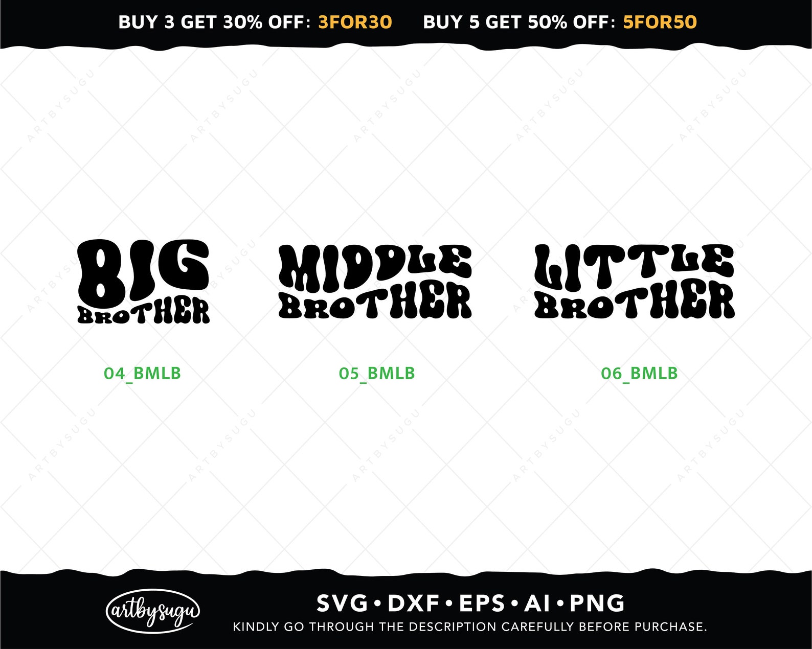 Brother Svg Bundle, Big Brother Svg, Middle Brother Svg, Little Brother ...