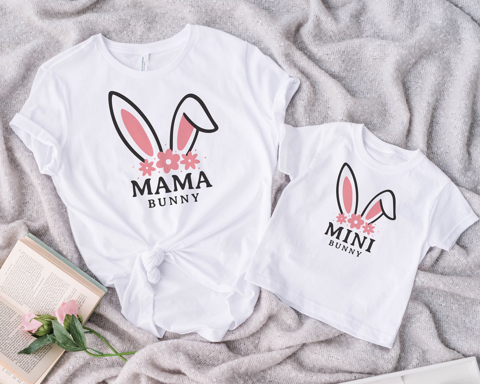 Mama Bunny SVG Mini Bunny SVG Mama Mini SVG Bundle - Etsy