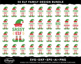 Funny Christmas Elf Svg - Etsy