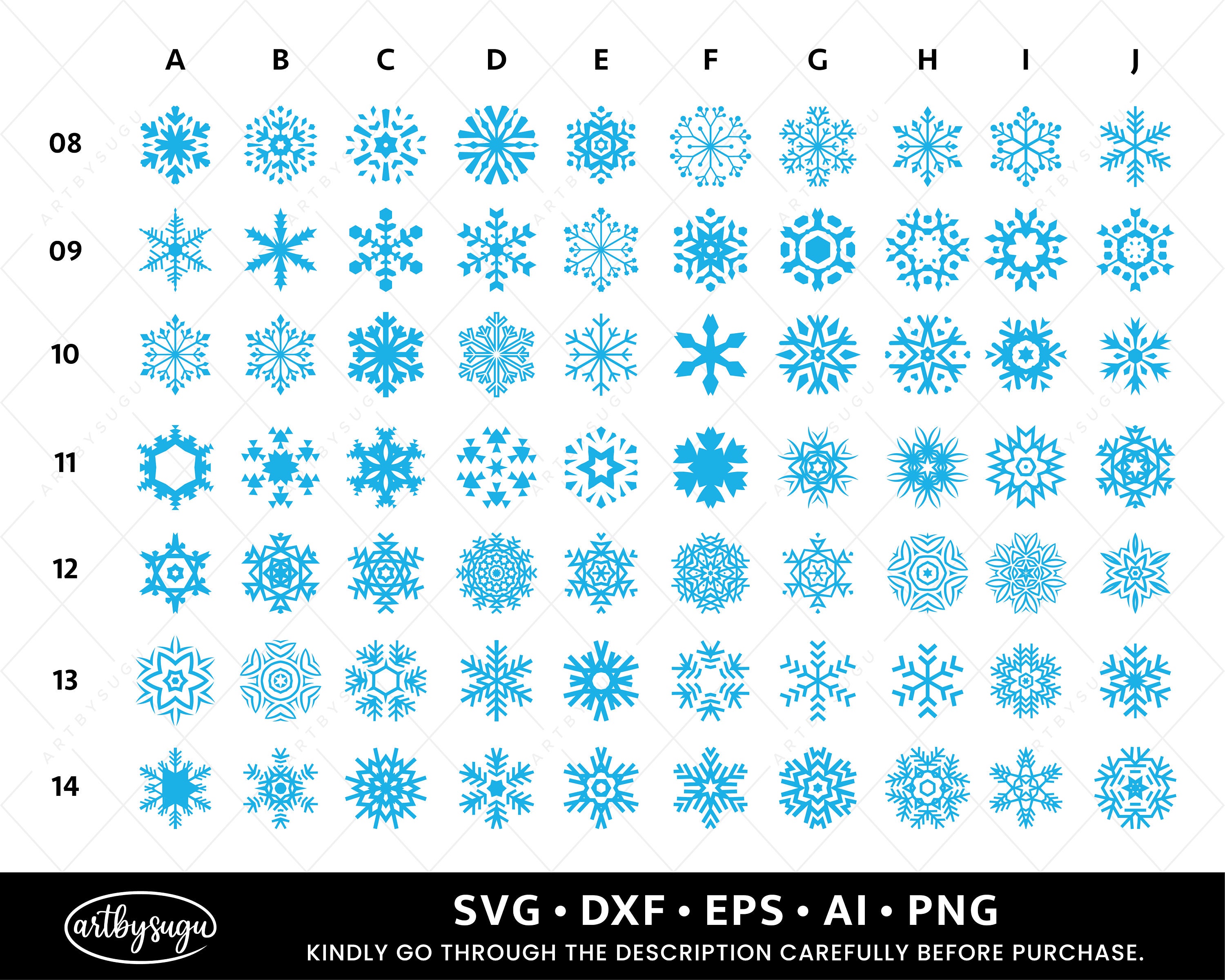 Snowflake Svg Flake Winter Svg Christmas Svg Winter Svg - Etsy