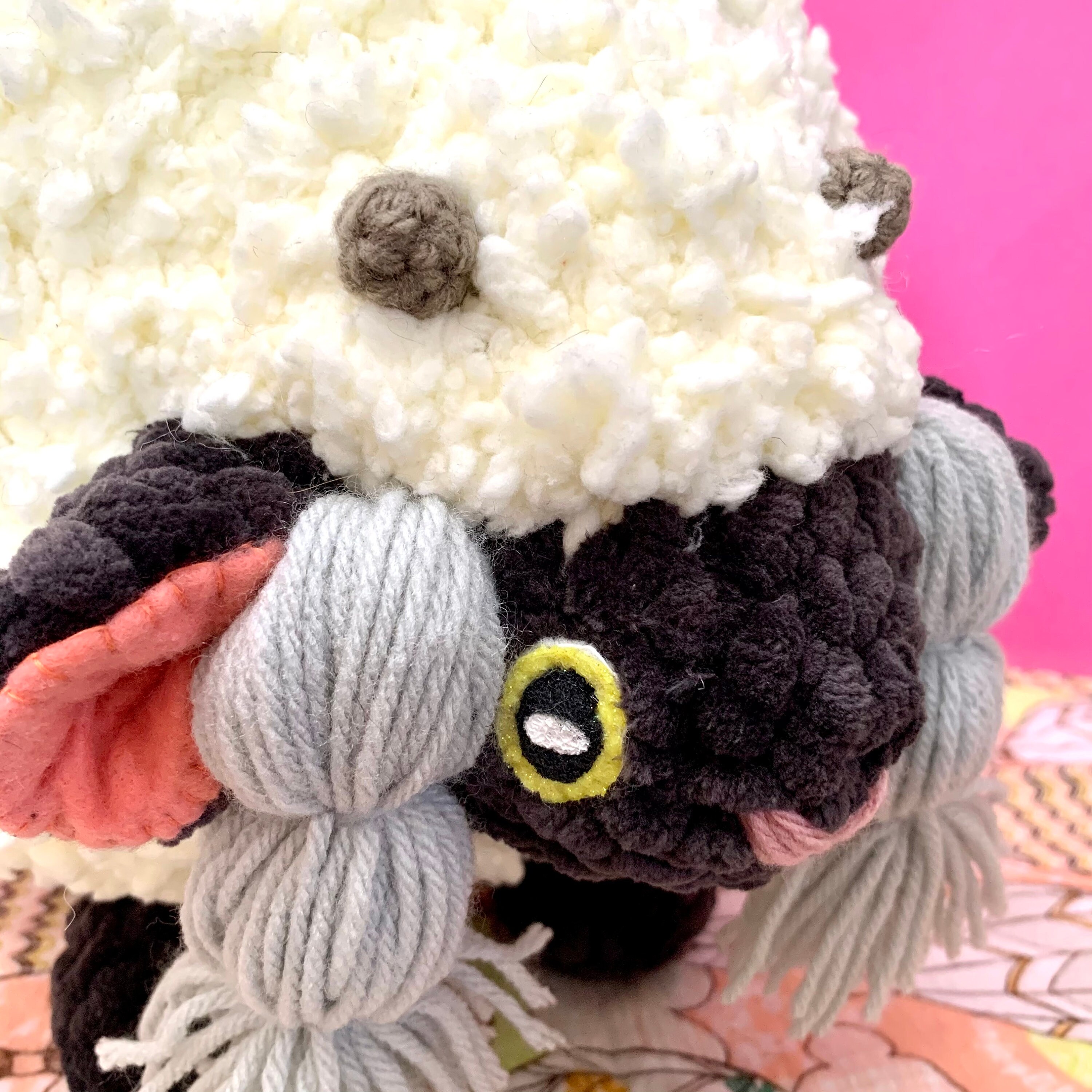 Jumbo Wooloo Crochet Pattern/wooloo Crochet Plush/pokémon - Etsy