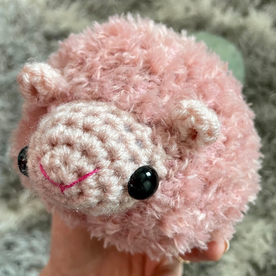 Fluffy Pygmy Puff Crochet Pattern/amigurumi Puff Pattern/pdf - Etsy