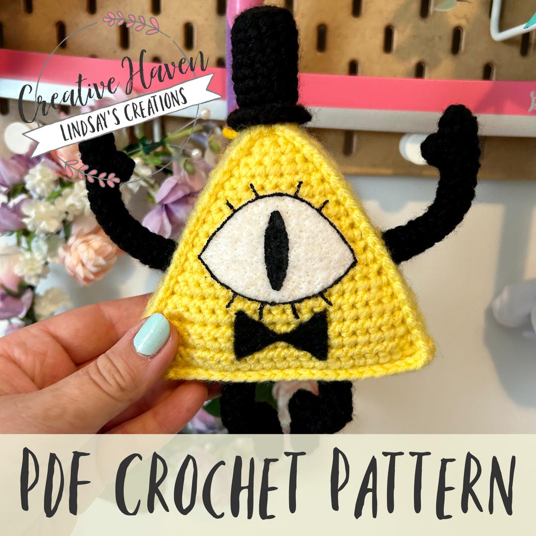 Crochet William Cipher Plush PDF Pattern/crochet Bill Plush Pattern - Etsy