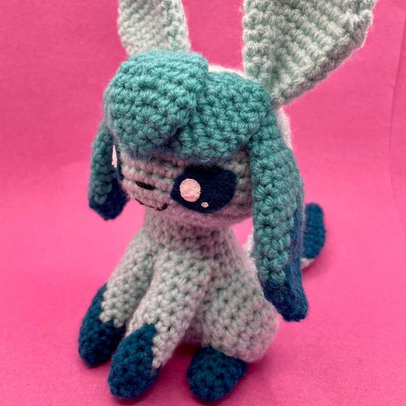PDF Glaceon Crochet Pattern/glaceon Crochet Written Photo - Etsy
