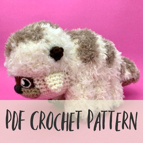 Appa Crochet Pattern PDF Avatar the Last Airbender Amigurumi - Etsy Ireland