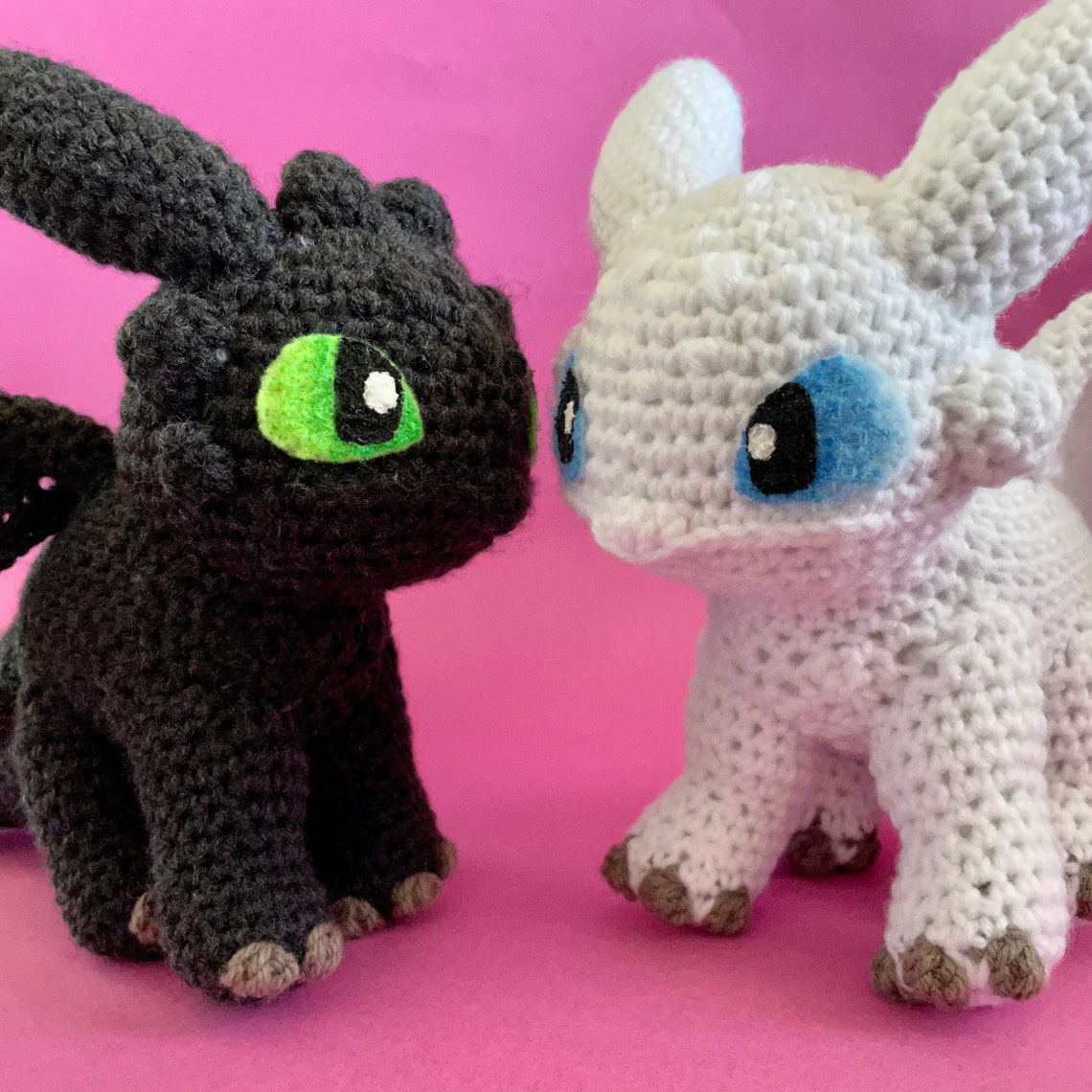 Crochet Night Fury Pattern/toothless Crochet Pattern/toothless and ...