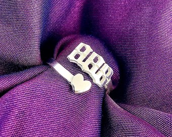 Angel Number 333 Ring - Etsy