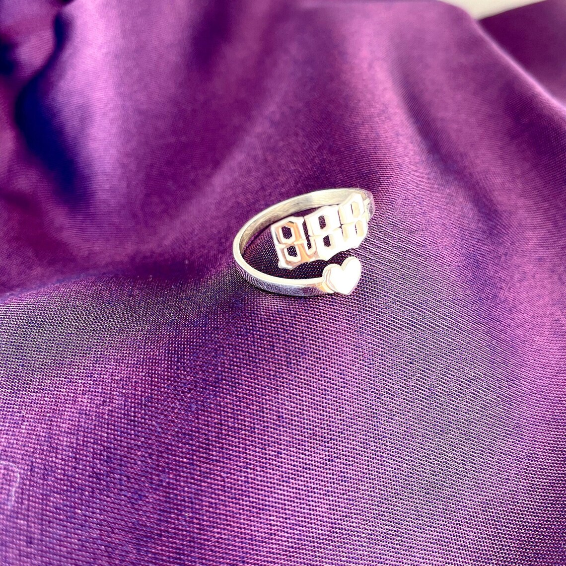 Angel Number Ring Meaningful Ring 925 Sterling Silver Ring - Etsy