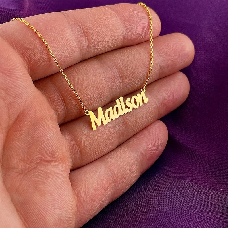 Personalized Name Necklace, Personalized Gifts, Custom Necklace ...