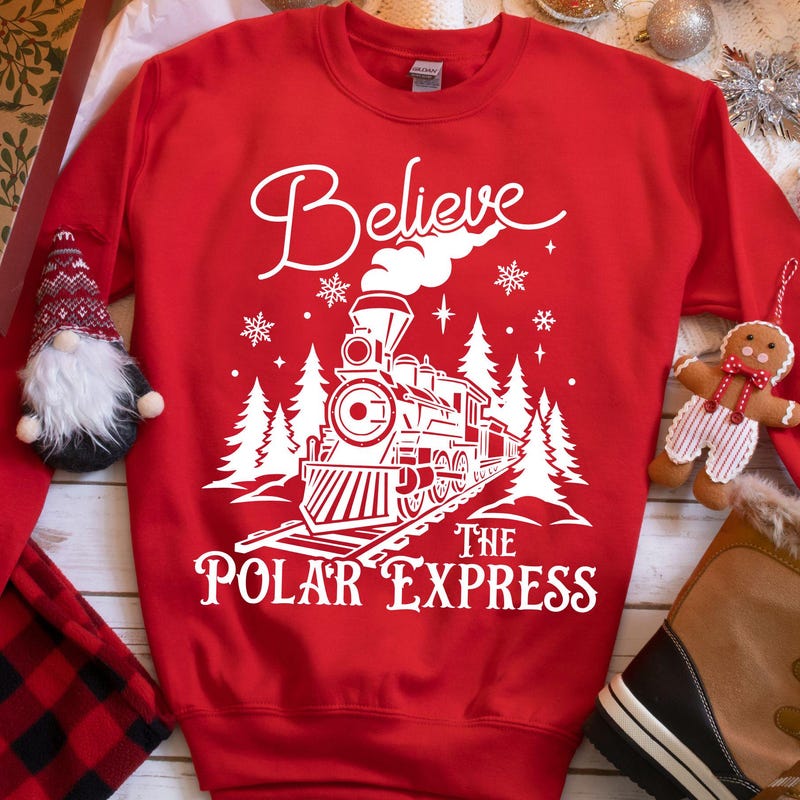 Polar Express Printable Dtf - Etsy