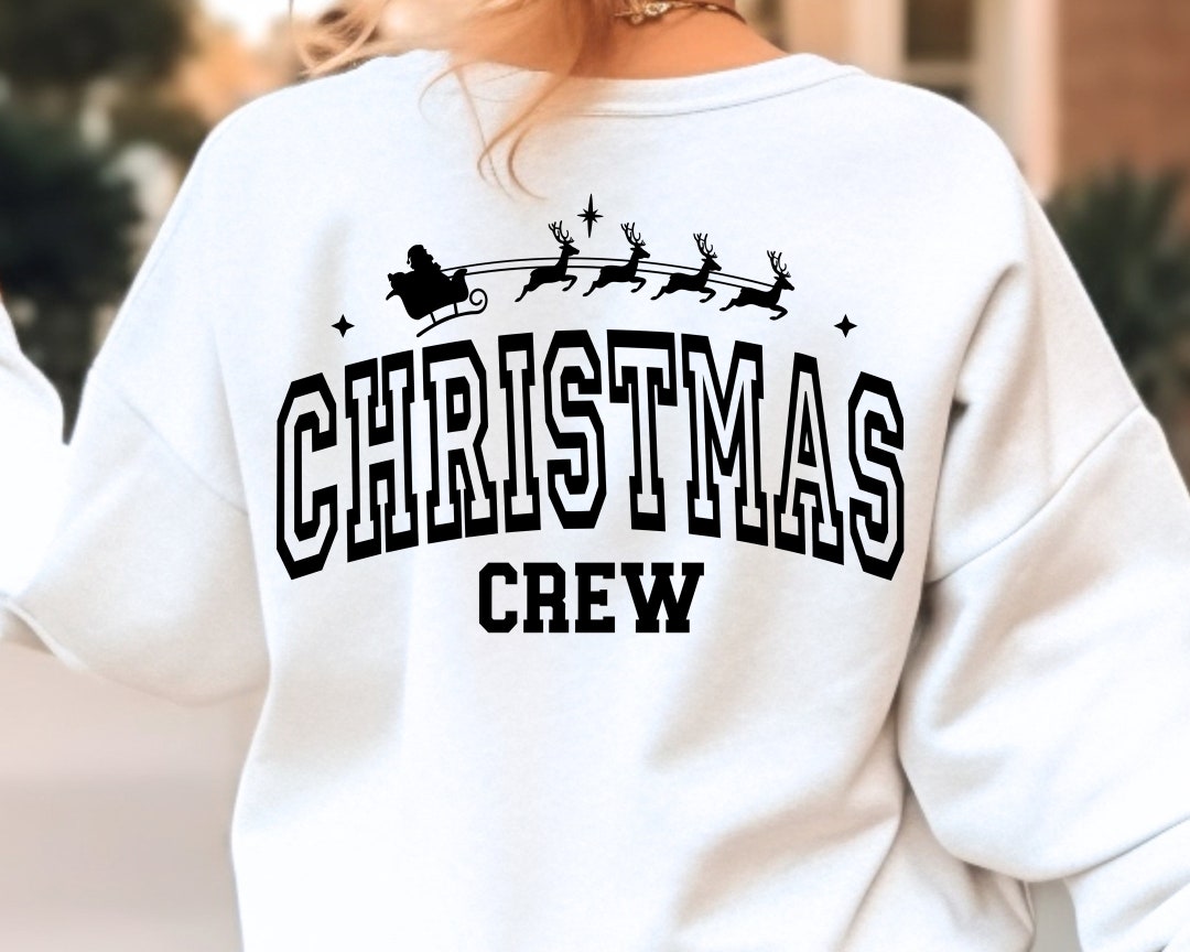Christmas Crew SVG PNG Files for Cricut and Sublimation, Family ...