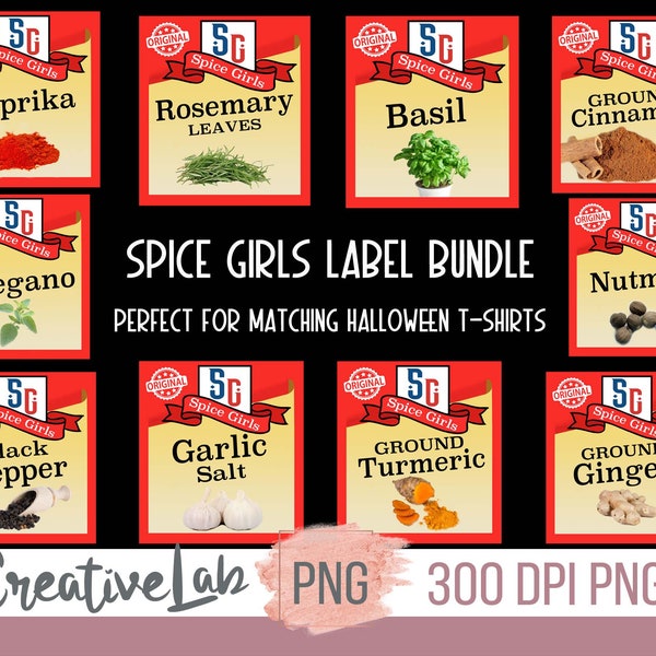 Spice Labels - Etsy