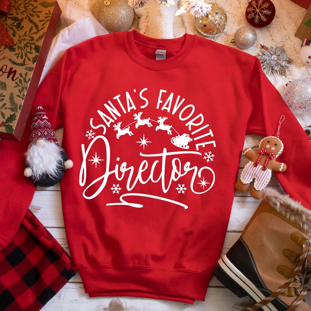 Santa's Favorite Director SVG, PNG Files, Santa's Favorite Svg ...