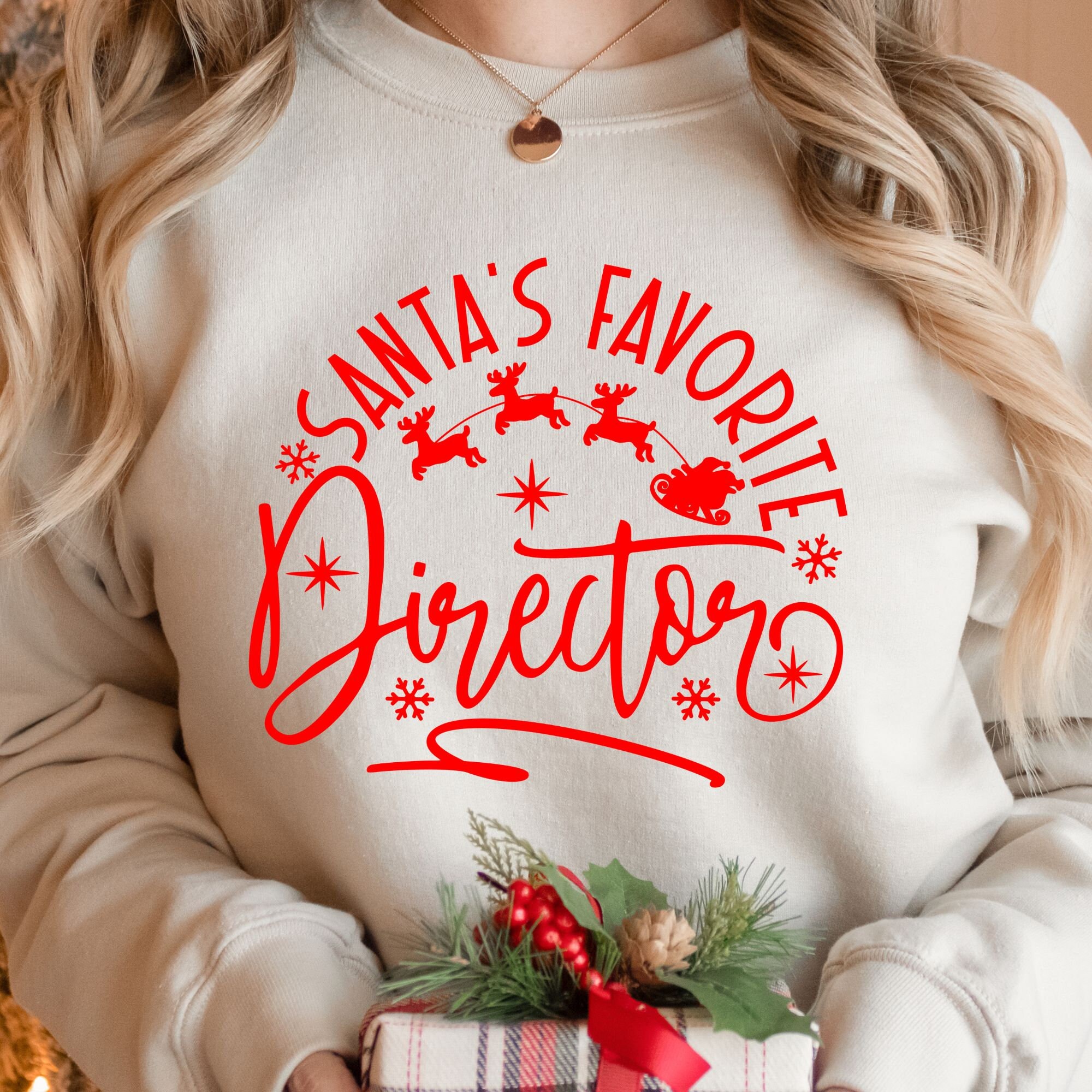 Santa's Favorite Director SVG, PNG Files, Santa's Favorite Svg ...