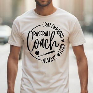 Baseball Coach SVG, PNG Files, Baseball Coach Shirt, Coach Svg ...