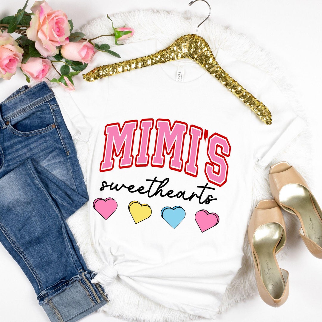 Mimis Sweethearts SVG, PNG, DXF Files, Mimi Valentine’s Day Shirt Svg, Mimi Svg, Mimi Shirt Svg ...