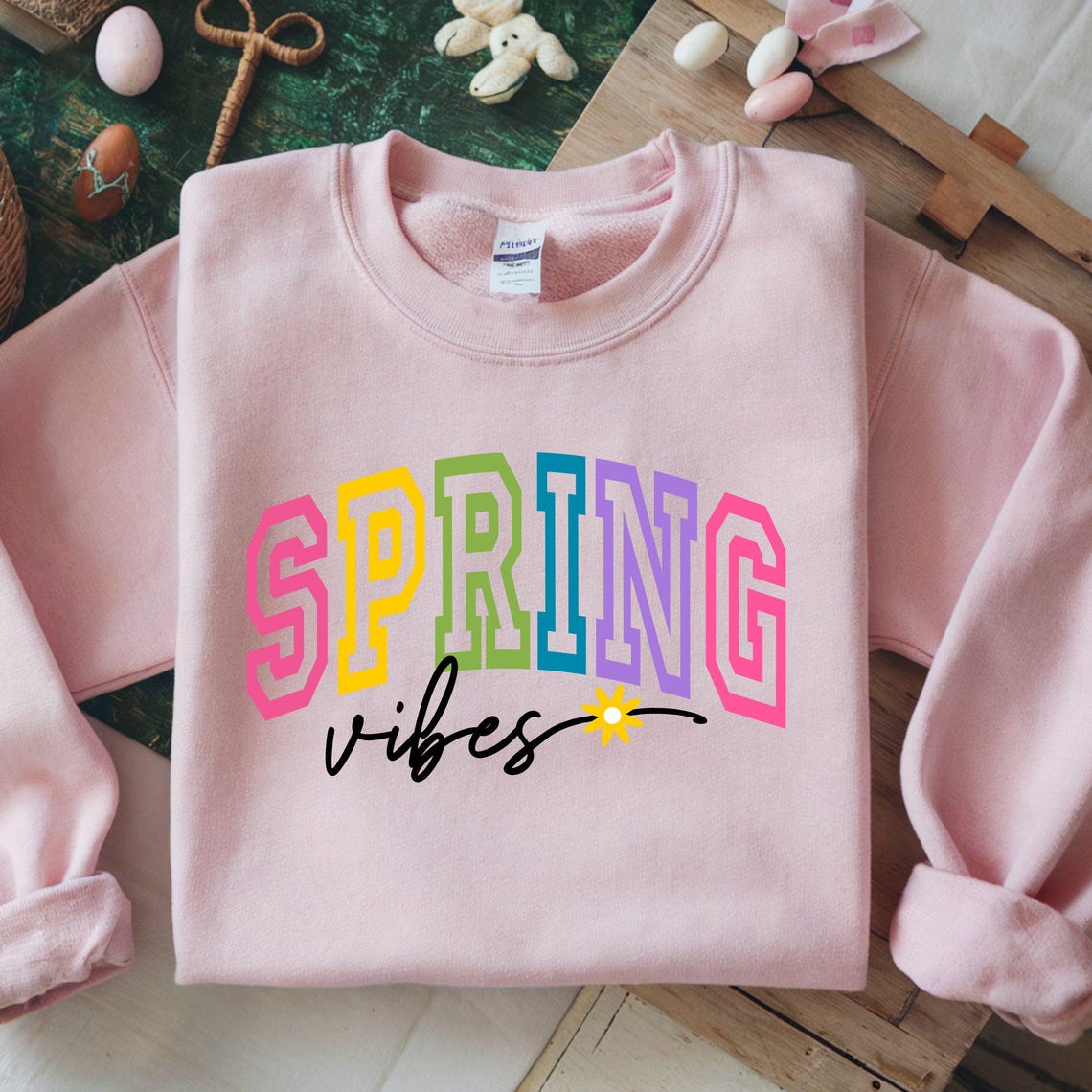 Spring Vibes SVG, PNG Files, Spring Svg, Hello Spring Svg, Spring Sign ...