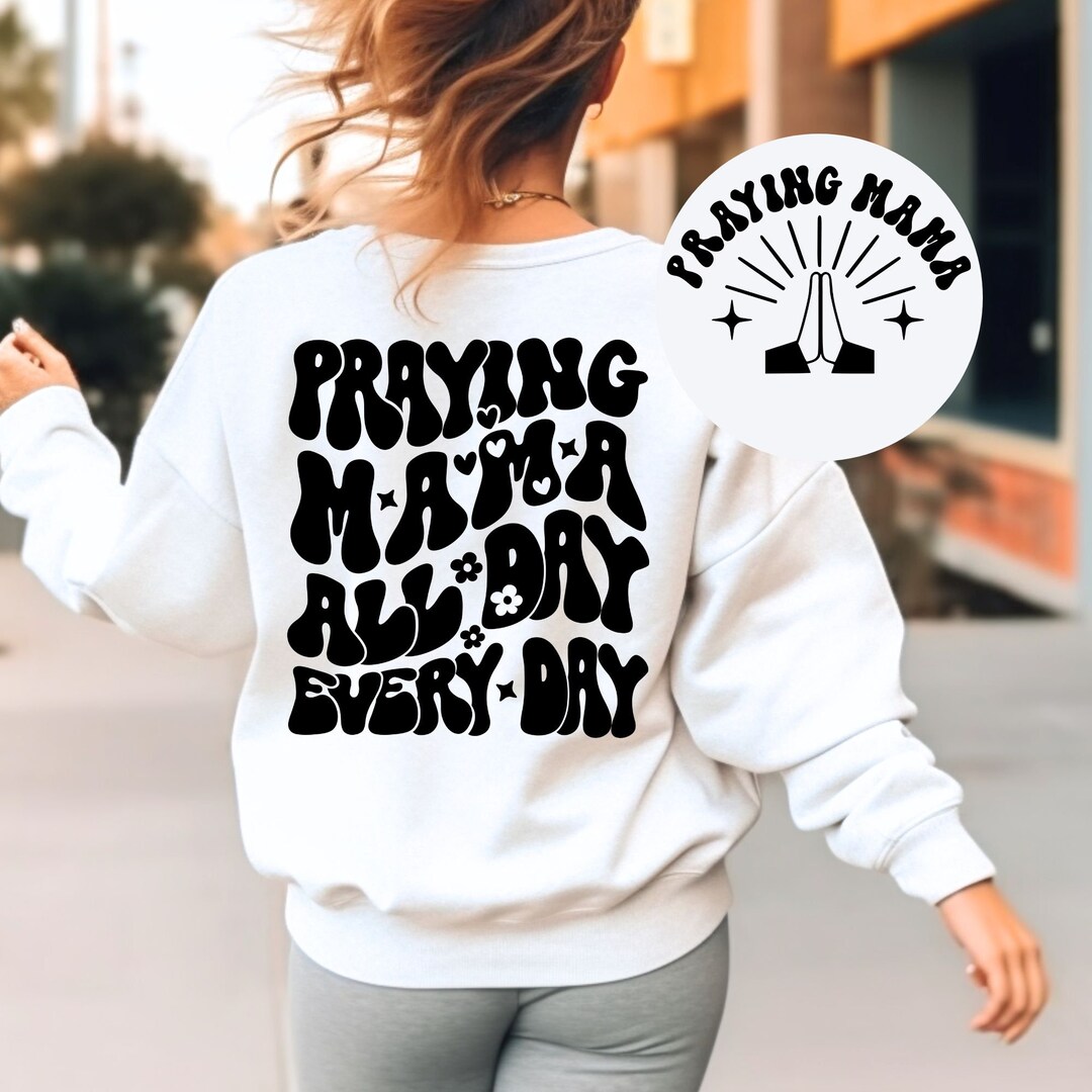Praying Mama SVG, PNG, This Mama Prays Svg, Christian Mom Svg, Pray Svg ...