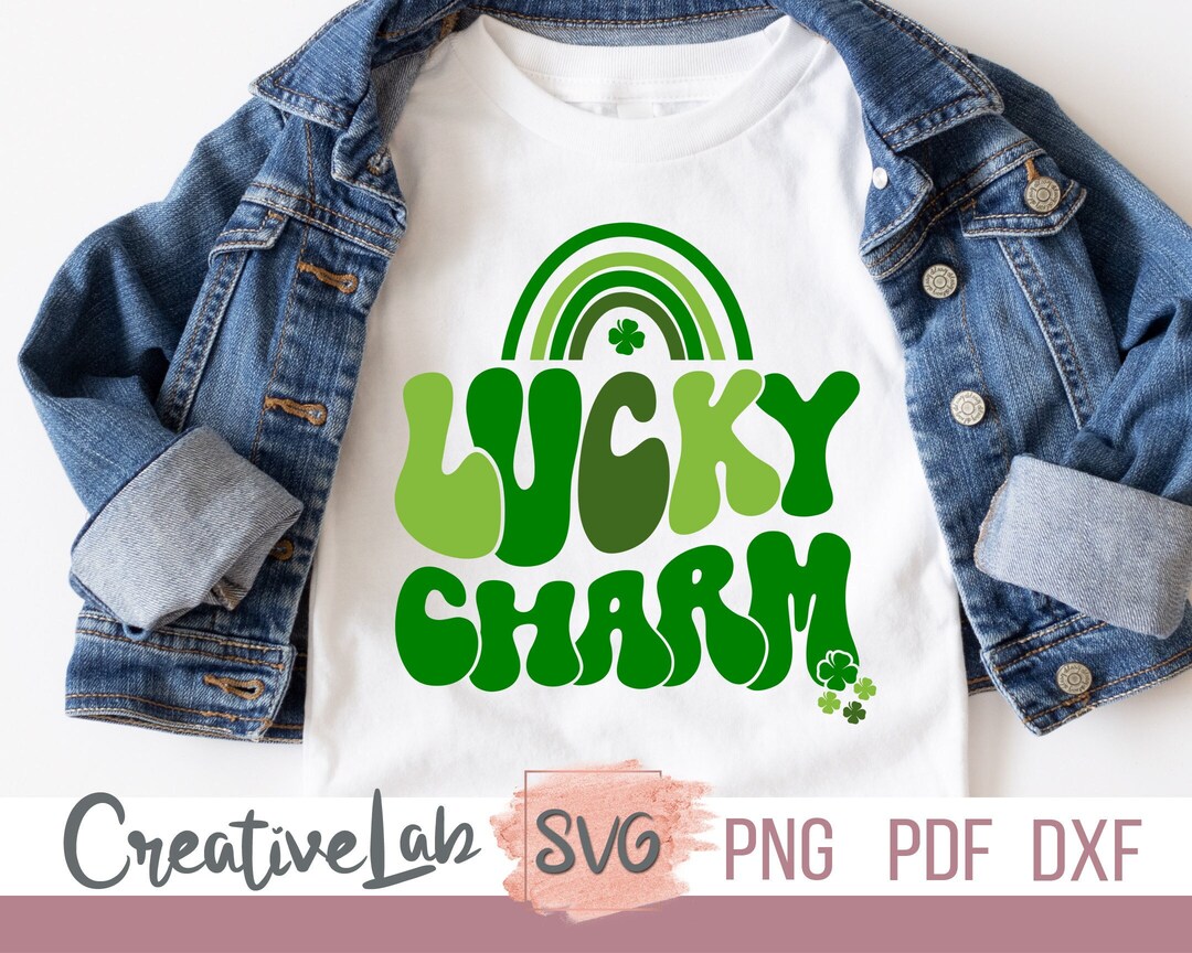 Lucky Charm SVG PNG, St Patricks Day Svg Png Files, Lucky Charm Shirt ...