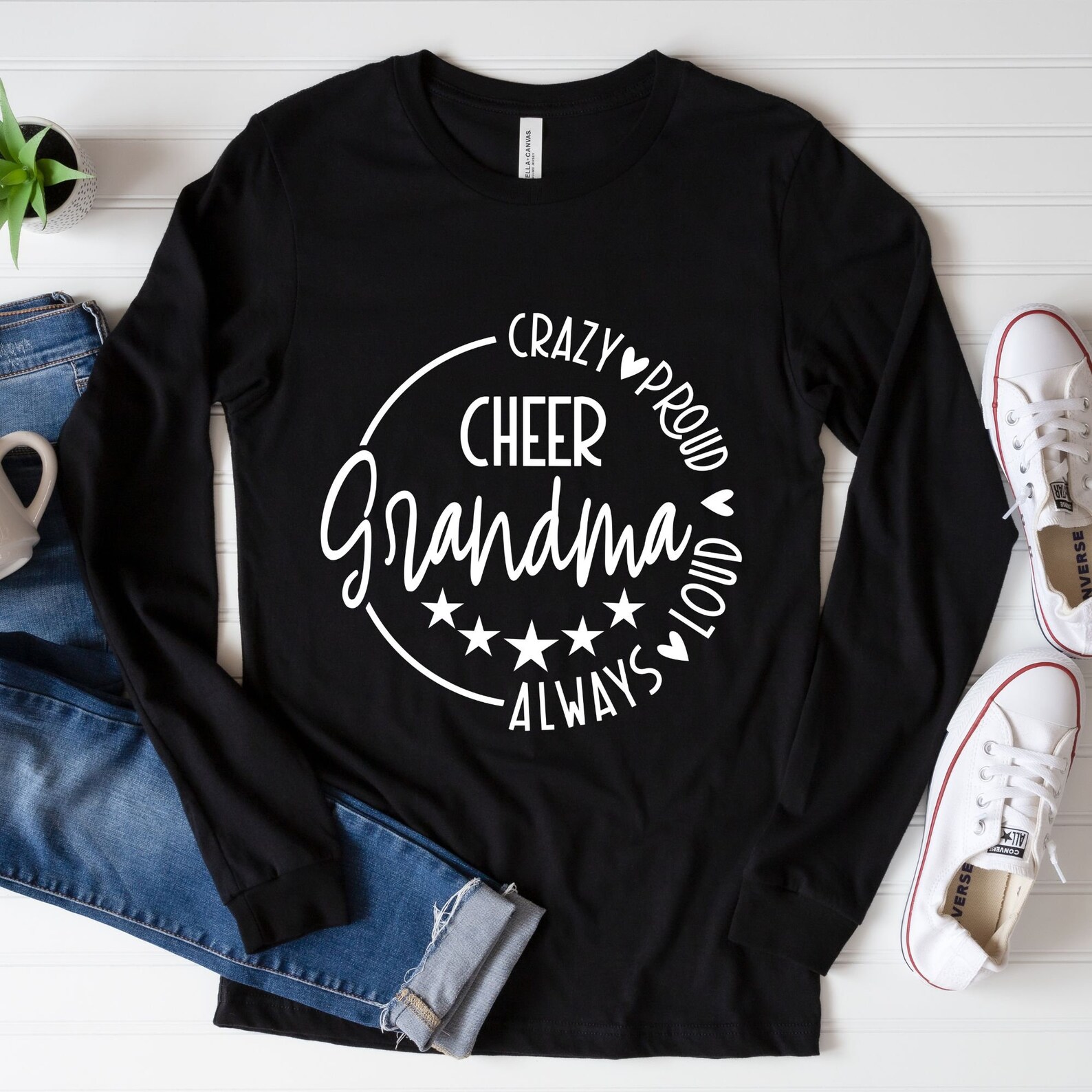 Cheer Grandma SVG, PNG Files, Cheer Grandma Shirt Svg, Grandma Svg ...