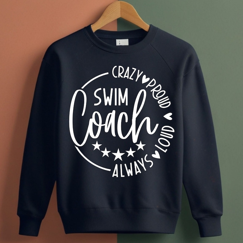 Swim Coach SVG, PNG Files, Swim Coach Shirt Svg, Swim Shirt Svg, Sports ...