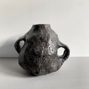 Handmade Vase Plaster Vase Texture Vessel Only One - Etsy