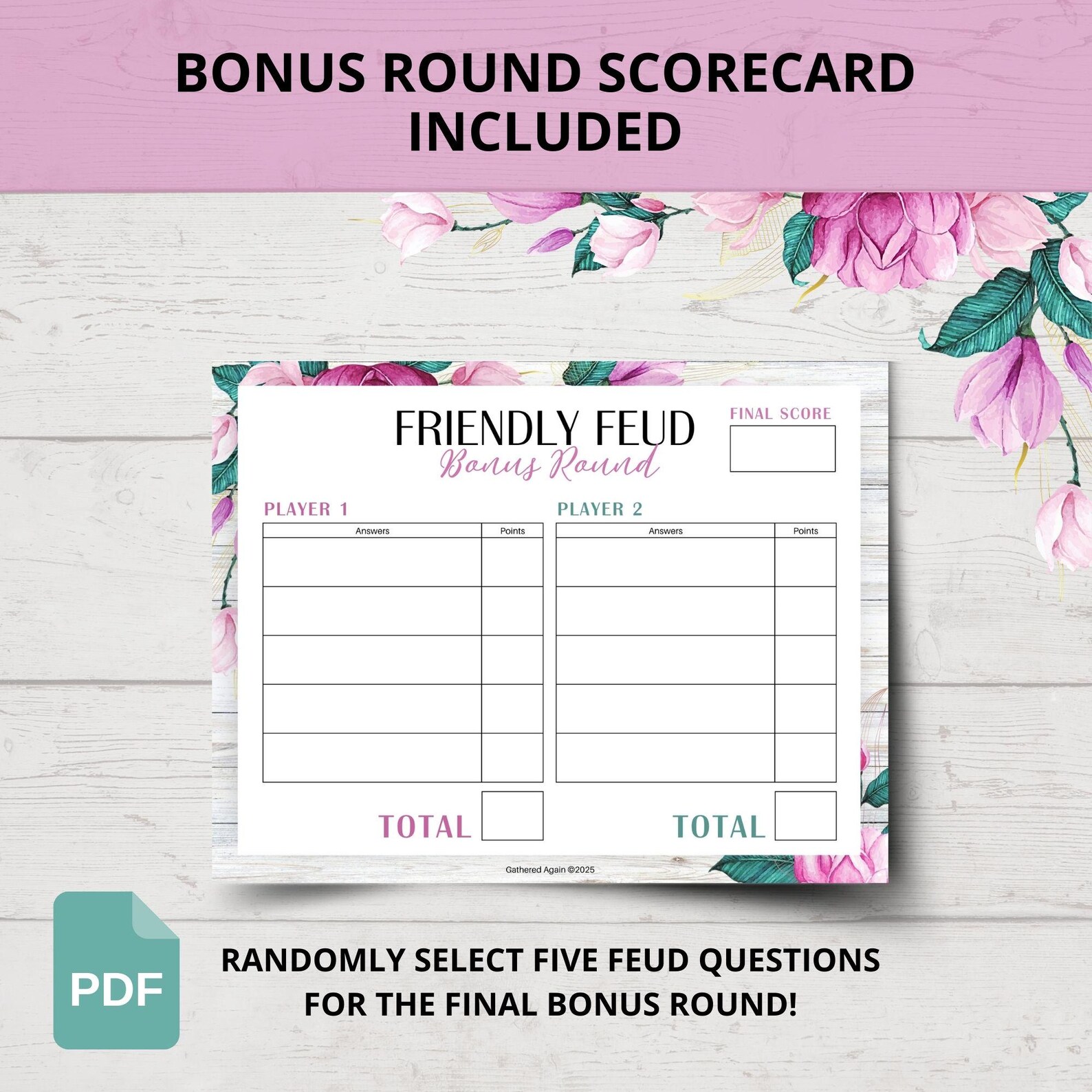 Mom-edition Friendly Feud Game | Mother's Day Family Feud Style Game ...