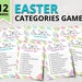 Easter Categories Game | Easter Scattergories-inspired Game | Printable ...