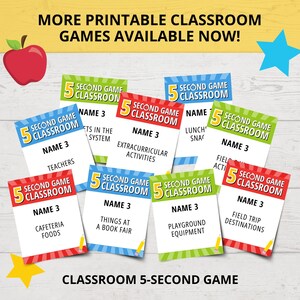 School Edition Feud Game | Classroom Family Feud-style Game | Party ...