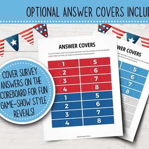 Printable 4th of July Feud Game | Independence Day Friendly Feud Game ...