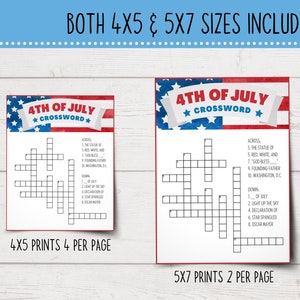 Printable 4th of July Games for Kids Printable Fourth of July Party ...