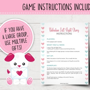 My Puppy Valentine Left Right Game | Valentine's Day Left Right Story ...