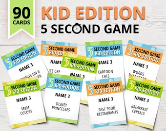 Charades Game for Kids | Printable Kid-edition Charades | Classroom ...