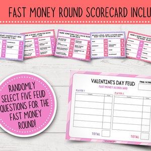 Printable Valentine's Day Feud Game | Valentine's Day Family Feud-style ...