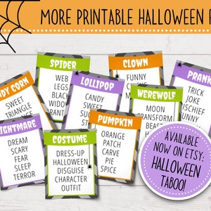 Halloween Icebreaker Bingo Game | Printable Halloween Bingo | Halloween ...