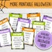 Halloween Icebreaker Bingo Game Printable Halloween Bingo Halloween ...
