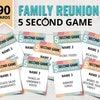 Printable Family Reunion Guess Who Game Family Reunion Trivia Quiz ...
