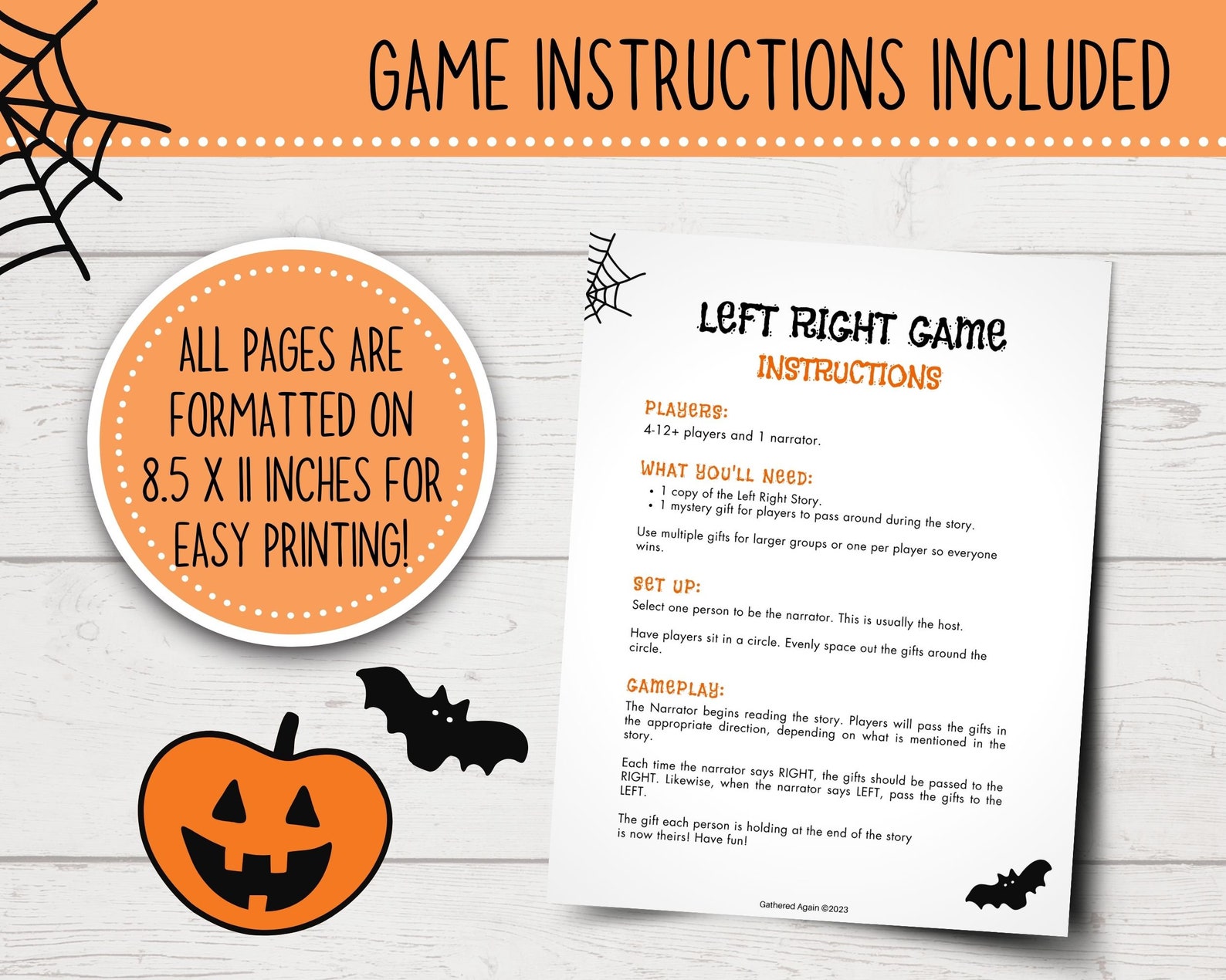 The Most Haunted House Halloween Left Right Game | Halloween Left Right ...