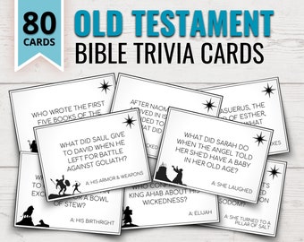 Bible Trivia Cards Bible Trivia Questions Printable Bible Trivia Church ...