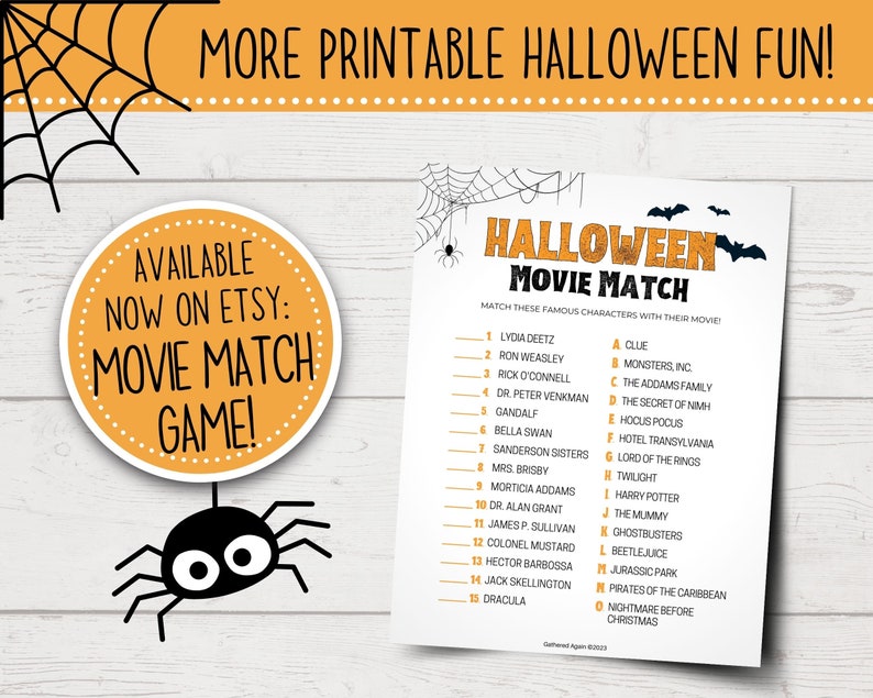 Halloween This or That Game | Printable Halloween Party Games | Funny ...