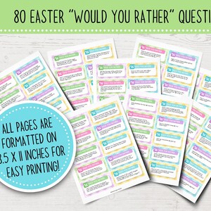 Easter "would You Rather" Questions | "would You Rather" Easter Edition ...