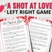 A Shot at Love Valentine Left Right Game | Valentine's Day Left Right ...