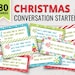Christmas Conversation Starters | Christmas Ice Breaker Questions ...