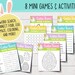 Printable Easter Basket Games for Kids | Easter Basket Fillers | Easter ...